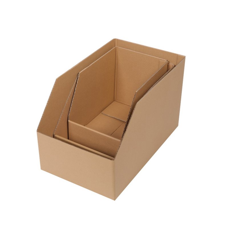 display oblique mouth carton|shelf carton